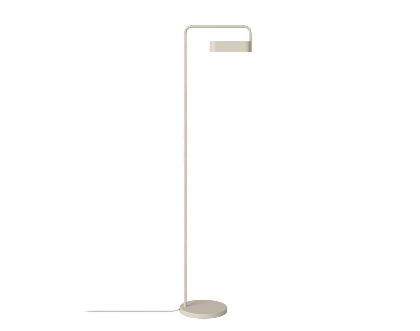 Scribe Floor Lamp, matt creme | DesignVille