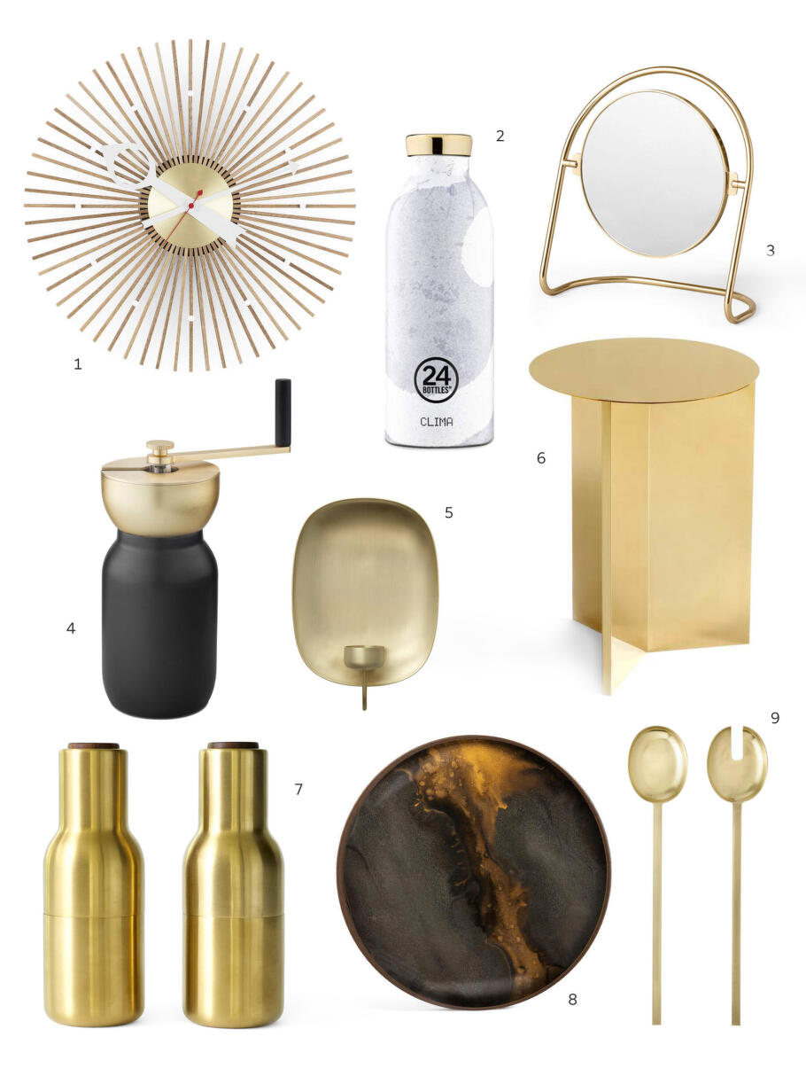 Beauty of material: brass | DesignVille
